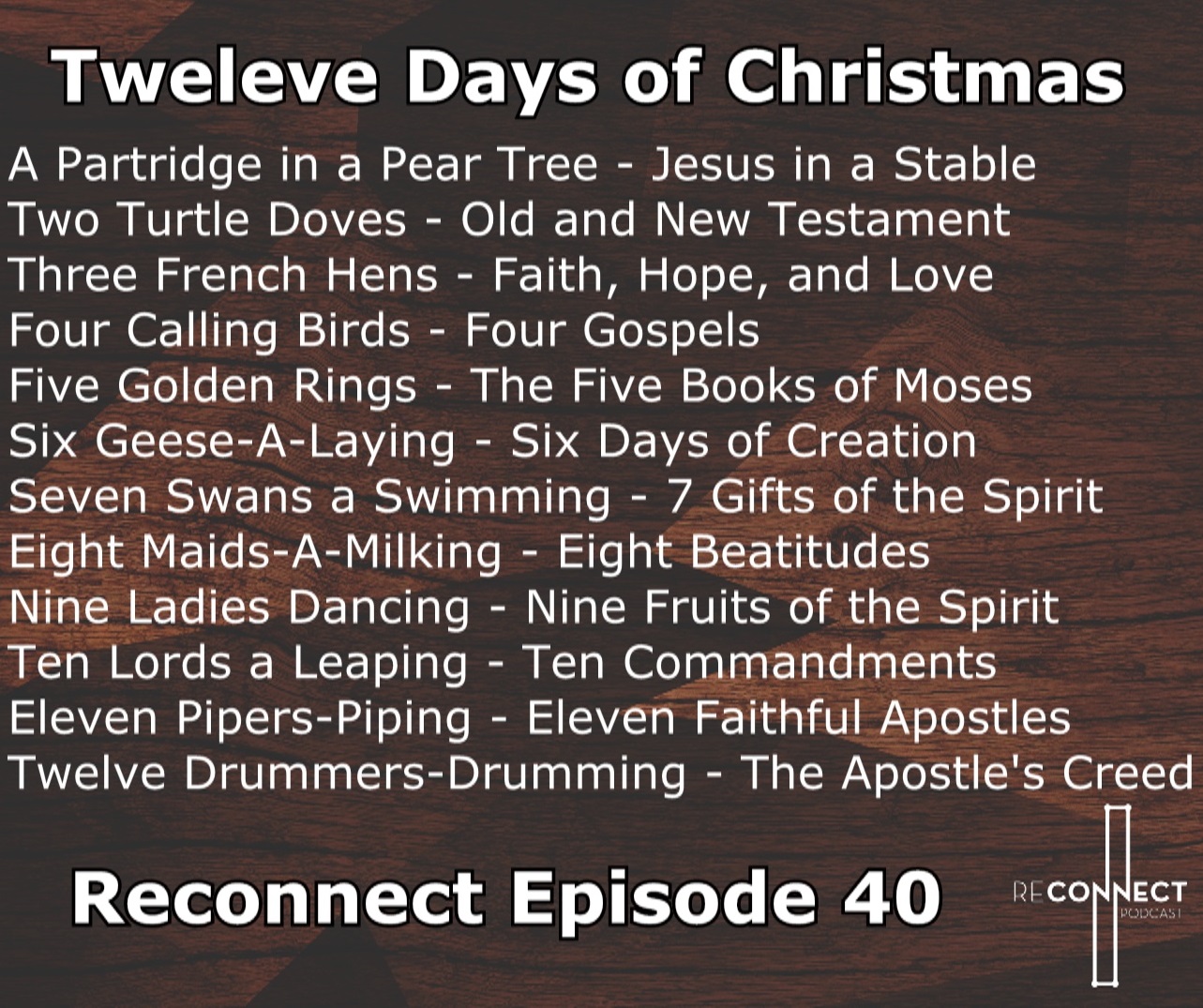 40. The Twelve Days of Christmas – Andy Wrasman